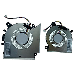 Rangale CPU+GPU Cooling Fan for MSI GF65 GF65 Thin PABD08008SH N413 PAAD06015SL N433