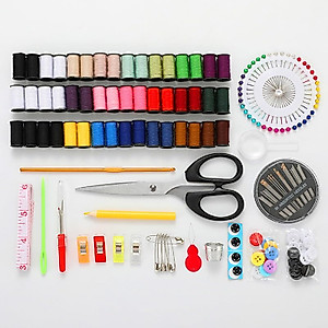 IRDFWH Cotton Thread Sewing Kit Home DIY Portable Sewing Tools Set Home Sewing Box