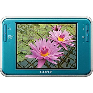 Sony Cybershot DSC-T2 8MP Digital Camera with 3x Optical Zoom (Blue)