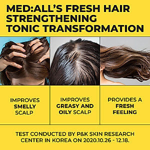 MEDIALL Hair Treatment | Intensive Oil Serum for Men & Women with Dry, Damaged Hair Growth | Breakage Repair, Frizz Ease & Smoothing (Pack of 1, 1.85 Fl oz.)