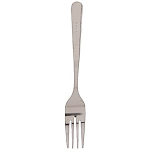 Winco 12-Piece Dominion Salad Fork Set, 18-0 Stainless Steel, Silver