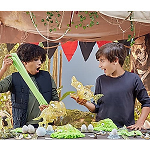 ZURU Smashers Dino Island Giant T-Rex Skull with 30+ Surprises and Mini Eggs, Dinosaur Discovery Toy, Age 5+