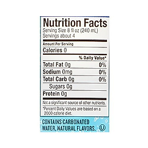 Polar Seltzer Water Bottles No Sodium and No Calories 33.8 Fl. Oz, (Pack of 12) (Vanilla)11