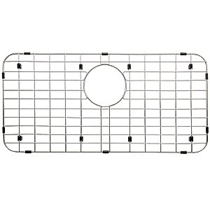 Serene Valley 25-1/4" X 12-1/2“ Sink Grid, Rear Drain with Corner Radius 1-1/2", NLW2513R