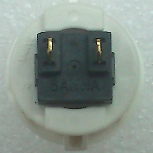 Japan Sanwa 2 Pcs OBSF-24 White Arcade Push Button