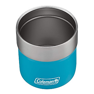 Coleman Sundowner Insulated Stainless Steel Rocks Glass, 13oz, Caribbean Sea