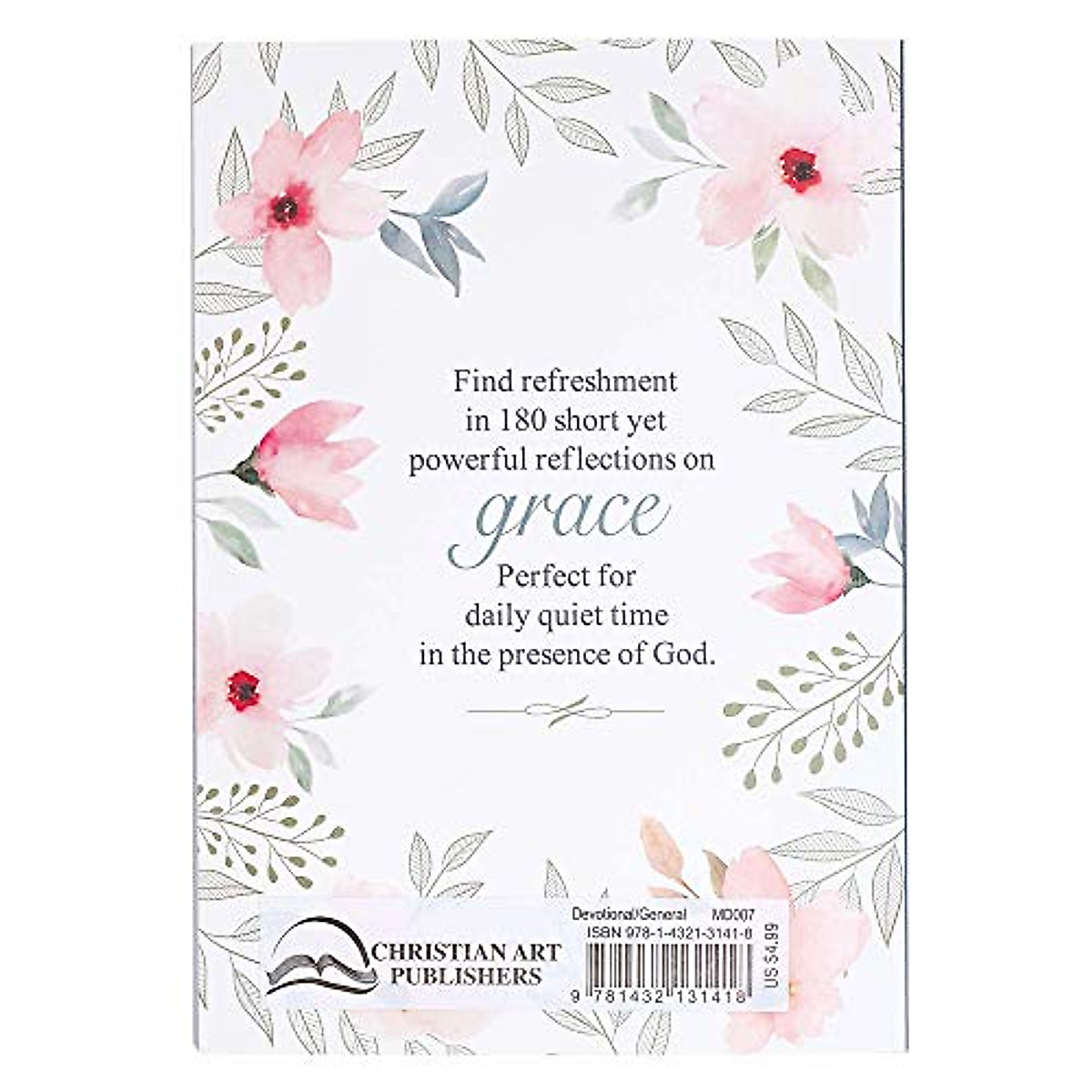 Mini Devotions Grace For Today - 180 Short and Encouraging Devotions on Grace, Softcover Gift Book for Women
