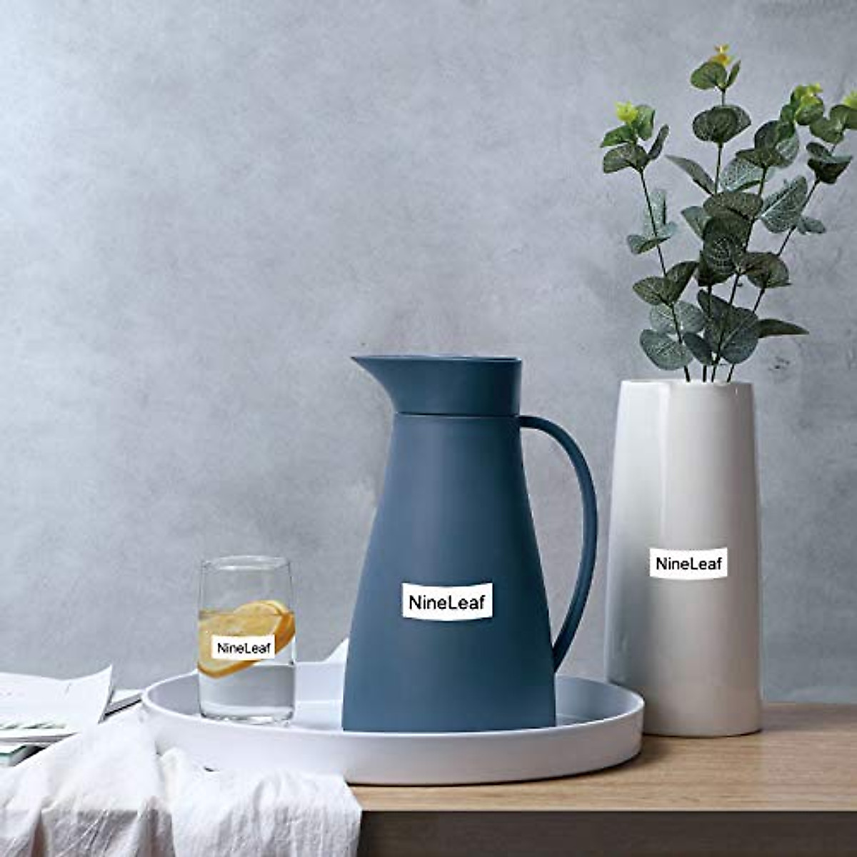 NineLeaf 2PK 12mm 1/2'' Label Tape Replacement Compatible for Brother P-Touch TZe-231 TZe 231 TZ231 TZ-231 PTH110 PT-D200 PTD600 PT-D400 Label Maker Standard Laminated Black on White Labeling Refills