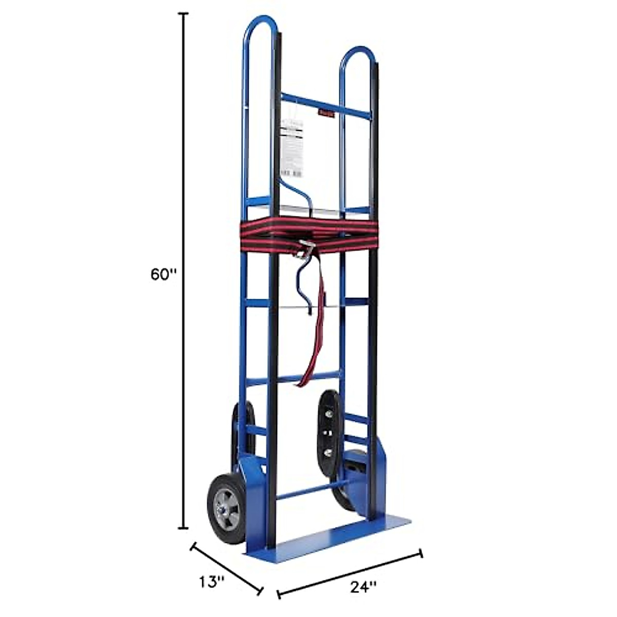 Pro Lift Hand Trucks Heavy Duty – Industrial Dolly Cart with Vertical Loop Handle and 800 Lbs Maximum Loading Capacity