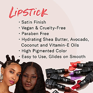 The Lip Bar Vegan Lipstick | Merlot - Wine [Satin Finish]