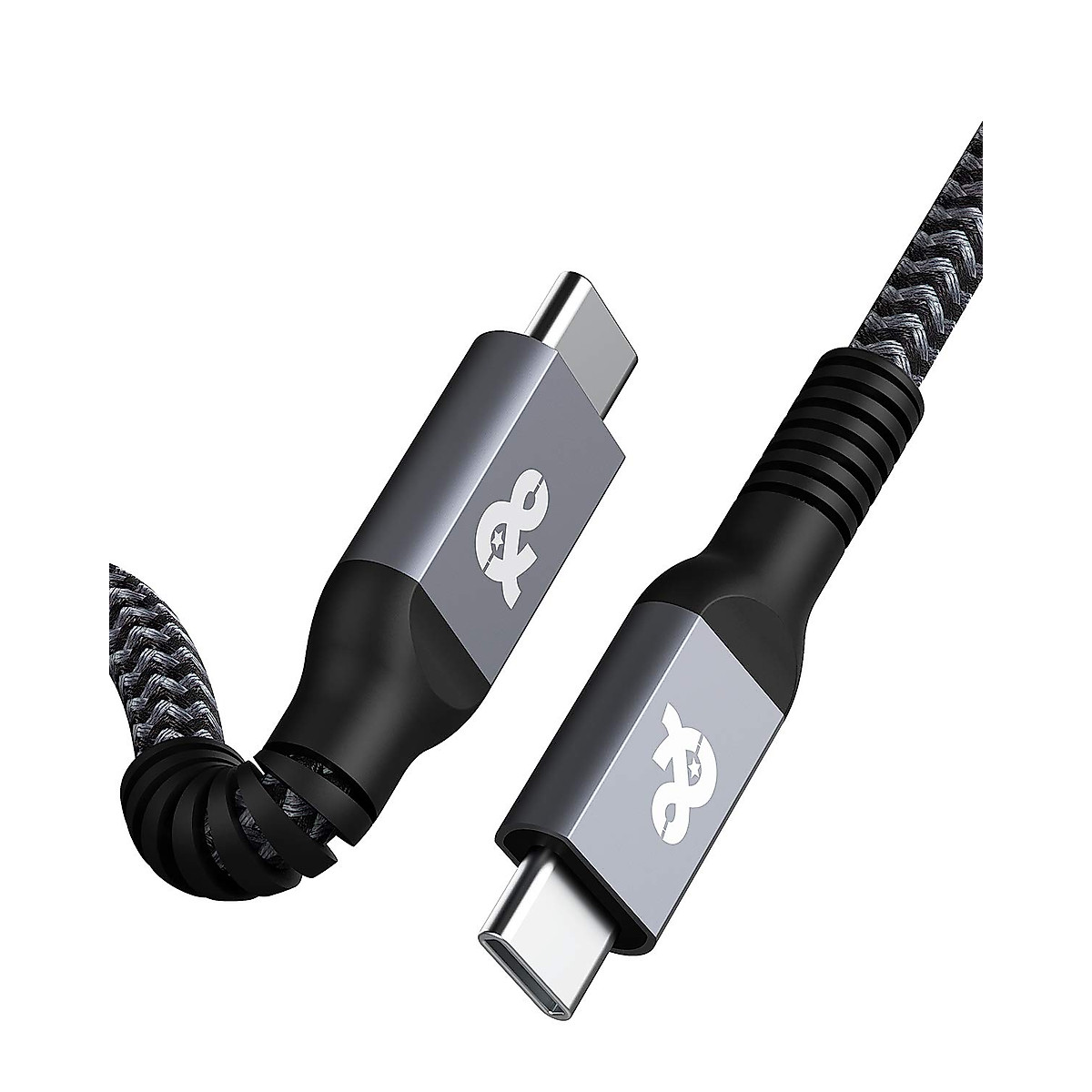 ANDNOVA USB C to USB C 3.1 Gen 2 Cable (100W 5A 20Gbps-3.3Ft) USB C Video Cable, Type C Fast Charging Compatible with iPhone 16 MacBook Air Pro M1 Pro Max, 4k 60Hz 2k 165/144/120Hz Display Monitor