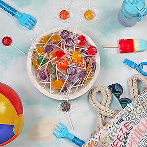 Classic Lollipops - 3 Pounds - Easter Lollipops - Individually Wrapped - Flat Round Bulk Suckers For Kids, Doctors Office, Schools, Banks