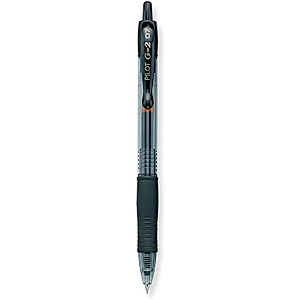 PILOT G2 Premium gel Pens, Fine Point Gel Ink Pen, 0.7 mm, Refillable & Retractable Rolling Ball, 5 Black and 5 Blue pens (Bulk pack of 10 Pens) (14784)