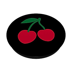 Red cherries PopSockets PopGrip: Swappable Grip for Phones & Tablets