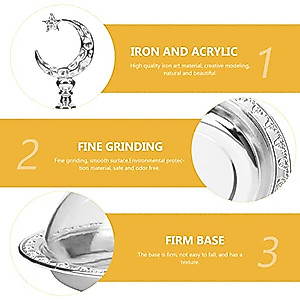 YARNOW Metal Cake Tray with Clear Dome Round Cookie Tray Silver Food Serving Plate Dish Platter Holder Heavy Weight Cheese Dish for Home Kitchen