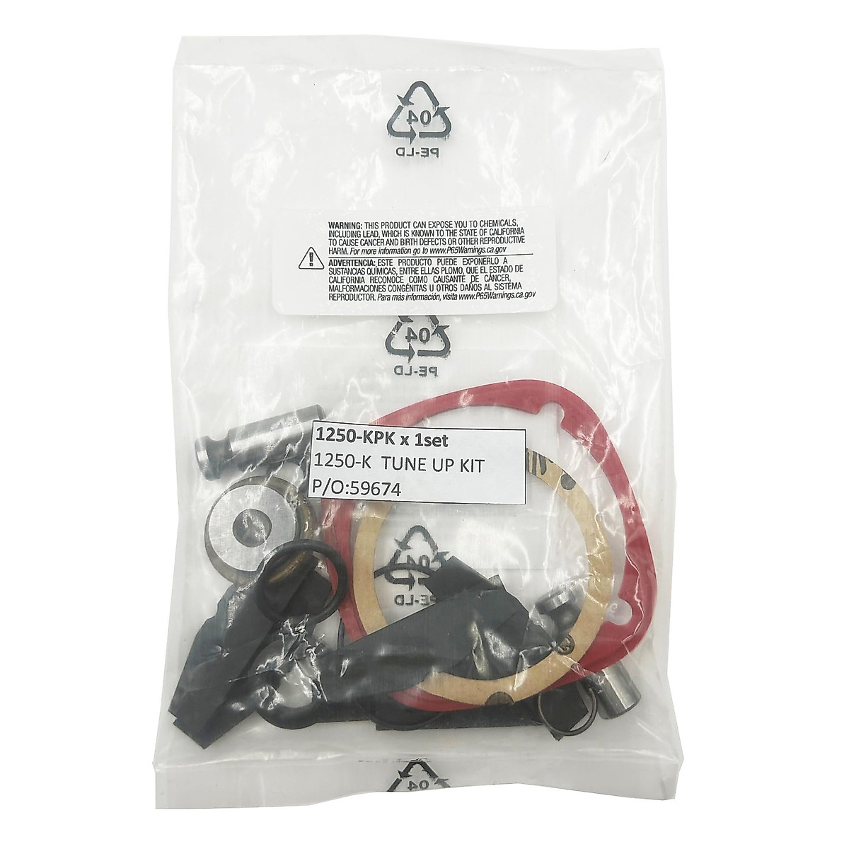 AIRCAT Tune Up Kit for 1250-K 1/2-inch NITROCAT Composite Twin Clutch Impact Wrench