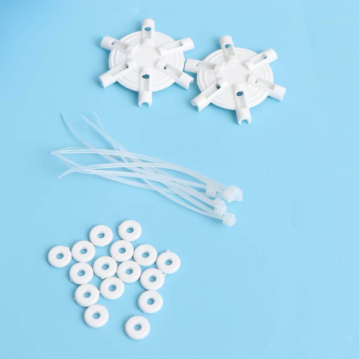 NUOBESTY Landing Training Gear Landing Training Kit RC Helicopter Sponge Balls for RC Helicopter (Blue)