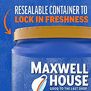 Maxwell House The Original Roast Medium Roast Ground Coffee (30.6 oz Canister) ( packaging may vary )