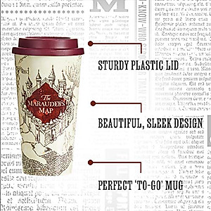 Paladone Marauder’s Map Travel Mug-Officially Licensed Harry Potter Merchandise | Amazon Exclusive