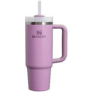 Stanley Quencher H2.0 Tumbler with Handle and Straw 30 oz | Flowstate 3-Position Lid | Cup Holder Compatible for Travel | Insulated Stainless Steel Cup | BPA-Free | Lilac