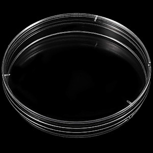 Plastic Petri Dish, ZEONHAK 50 PCS 90 mm Diameter x 15 mm Deep Sterile Petri Dish with Lid, Clear Culture Dish with 100 PCS 3 ml Transfer Pipettes for Lab, Science, Themed Party, Experiment