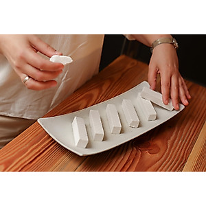 Natura Uralis Premium Belgorod Chalk Chunks | 7 oz of White Chalk Chunks - Amazing Crunch, Satisfying Earthy, Velvety and Firm Texture, ASMR Sensation, Natural Calcium Carbonate