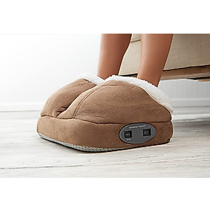 Sharper Image Warming Foot Massager - Tan