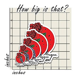 Miraki Cat Got Your Tongue Little Mouse Sticker, Smut Stickers, Romance Stickers, Water Assitant Die-Cut Vinyl Stickers Decals for Laptop Phone Kindle Journal Water Bottles, Stickers