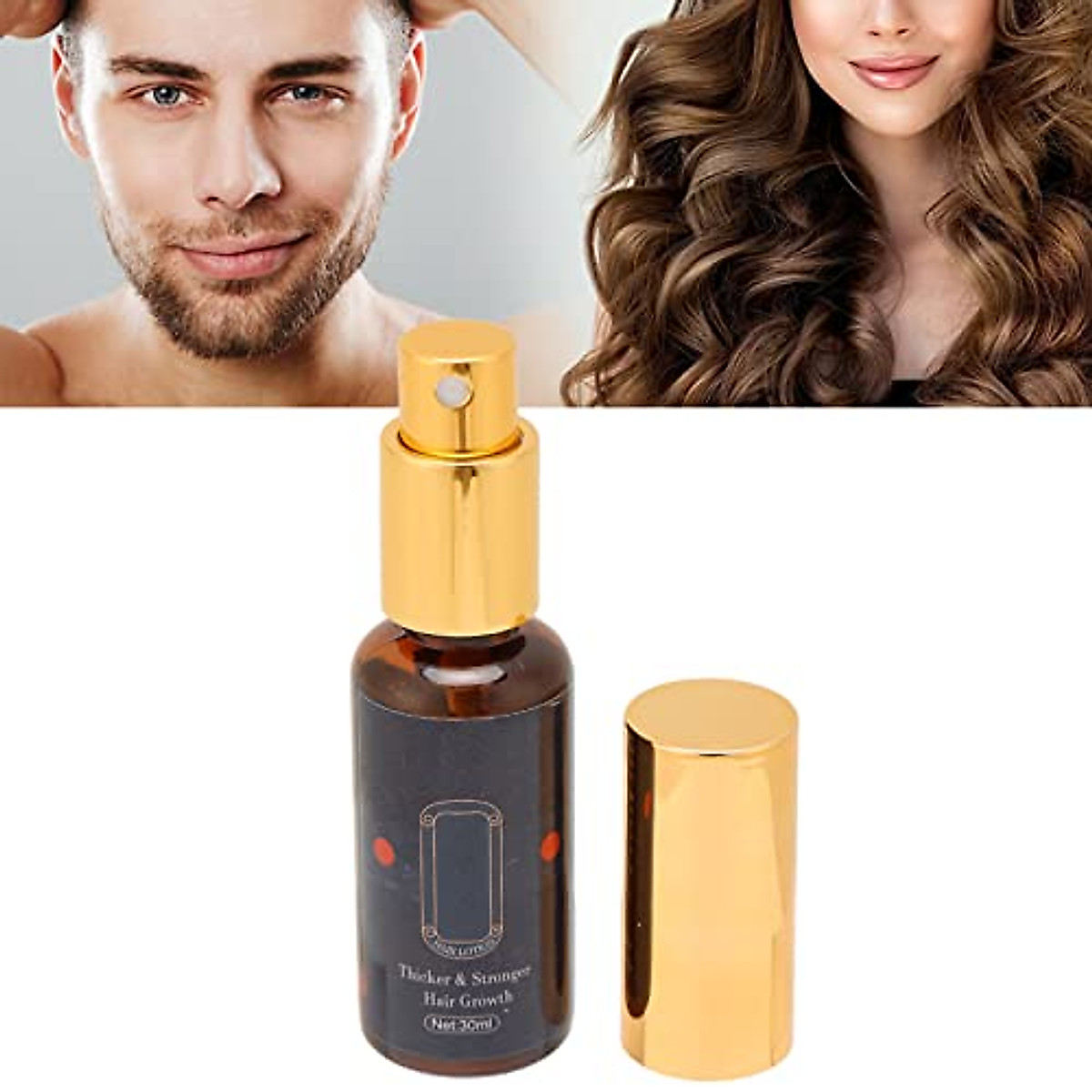Hair Strengthening Essential Oil, Thickening Nourishing Hair Growth Essential Oil Reduce Loss 30ml for Home Use