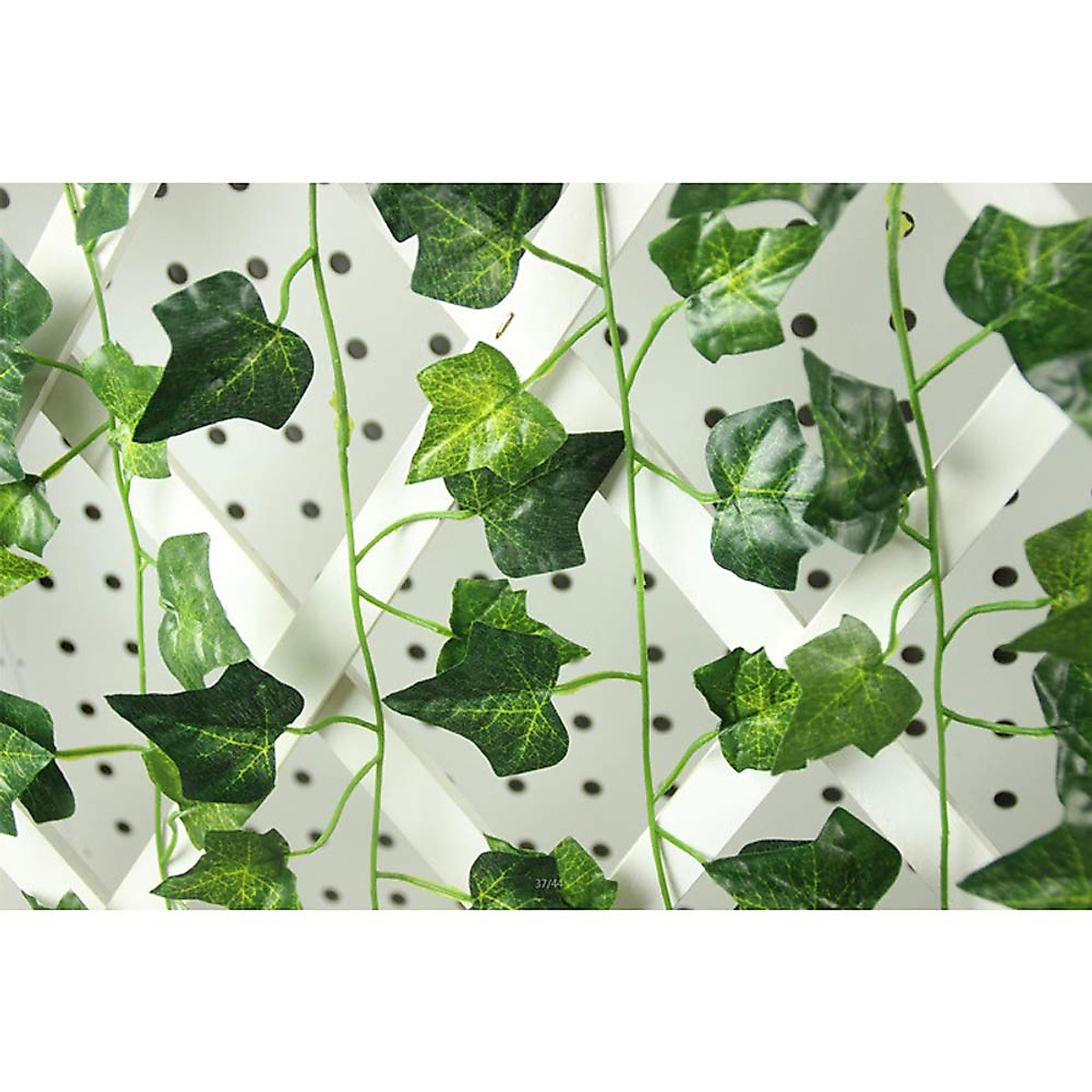 Gooteff 84 Ft Fake Plants Artificial Ivy Leaf Greenery Garland Plants Fake Hanging Vine Garland Fake Leaves for Party Garden Office Christmas Wedding Wall Home Decor（12 Pack）