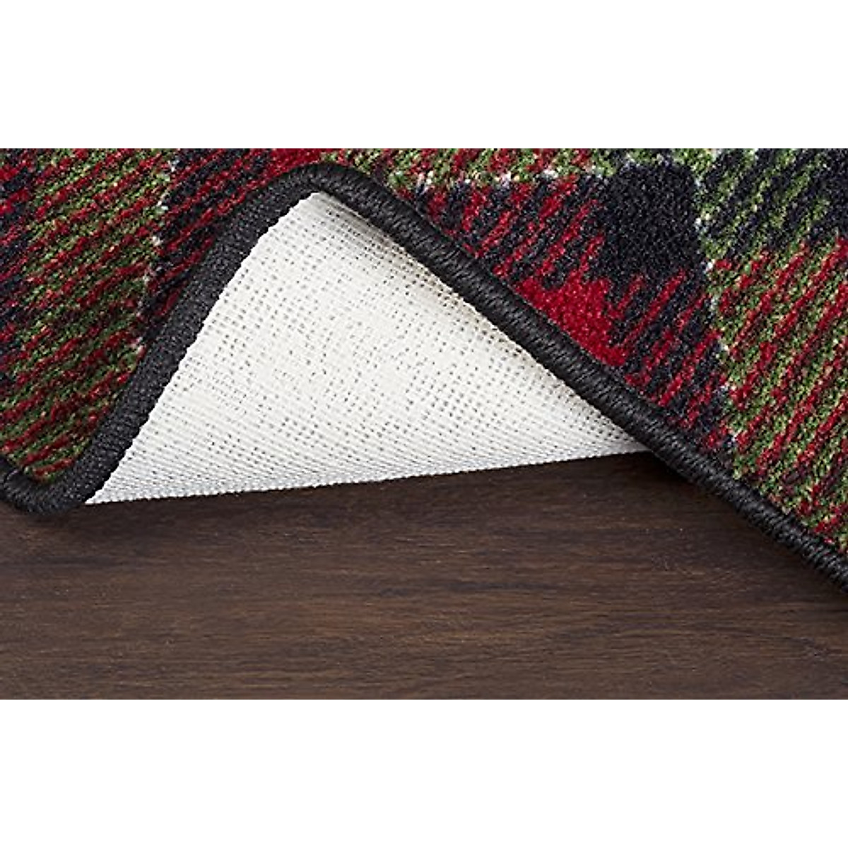 Milliken Holiday Collection Santa's Visit, 3'10"x5'4" Rectangle, Kris Kringle