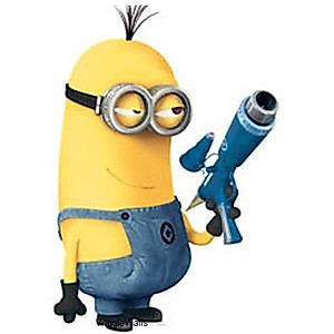 6 Inch Tim Despicable Me 2 Minion Removable Wall Decal Sticker Art Home Kids Room Decor-4 Inch Wide by 6 Inch Tall