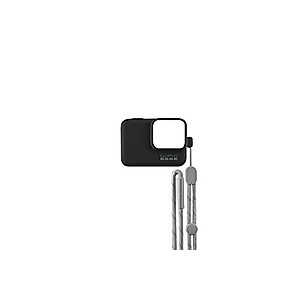 GoPro Sleeve + Lanyard in Blackout (HERO7 Black/HERO7 Silver/HERO7 White/HERO6 Black/HERO5 Black) - Official GoPro Accessory