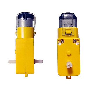 Relkin L298N Motor Driver Module Controller Board Dual H-Bridge with Robot Stepper DC TT Motor 1:48 and Smart Car Tire for Arduino Smart Car Power UNO MEGA R3 Mega2560