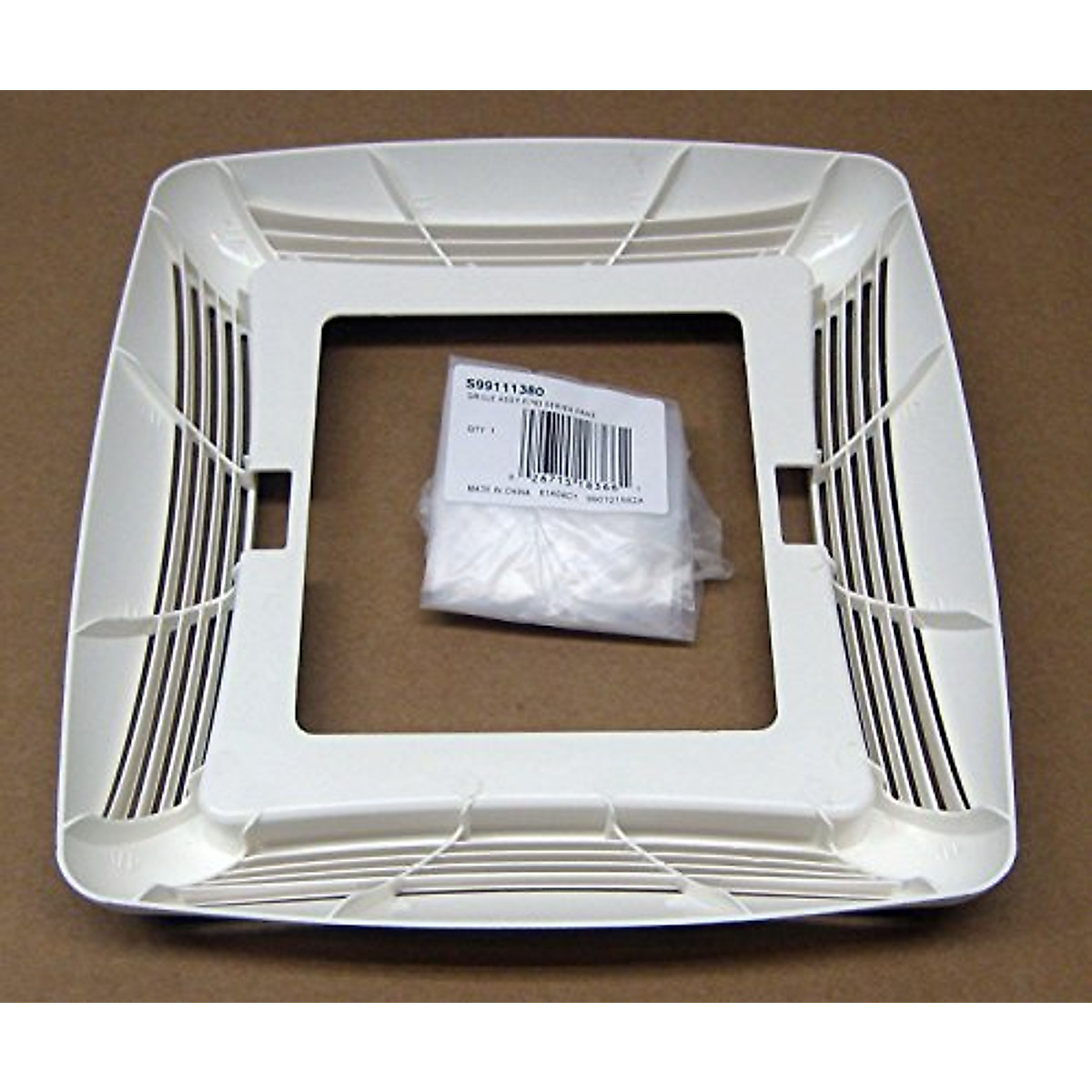 NuTone S99111380 Bath Ventilation Fan Grille