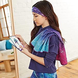3C4G Celestial Yoga Accessory Set - Yoga Set Includes Kids Water Bottle, Yoga Towel, Yoga Headband & Kids Yoga Cards - Yoga Accessories for Girls Ages 6-8-10-12-14-16 by Make It Real
