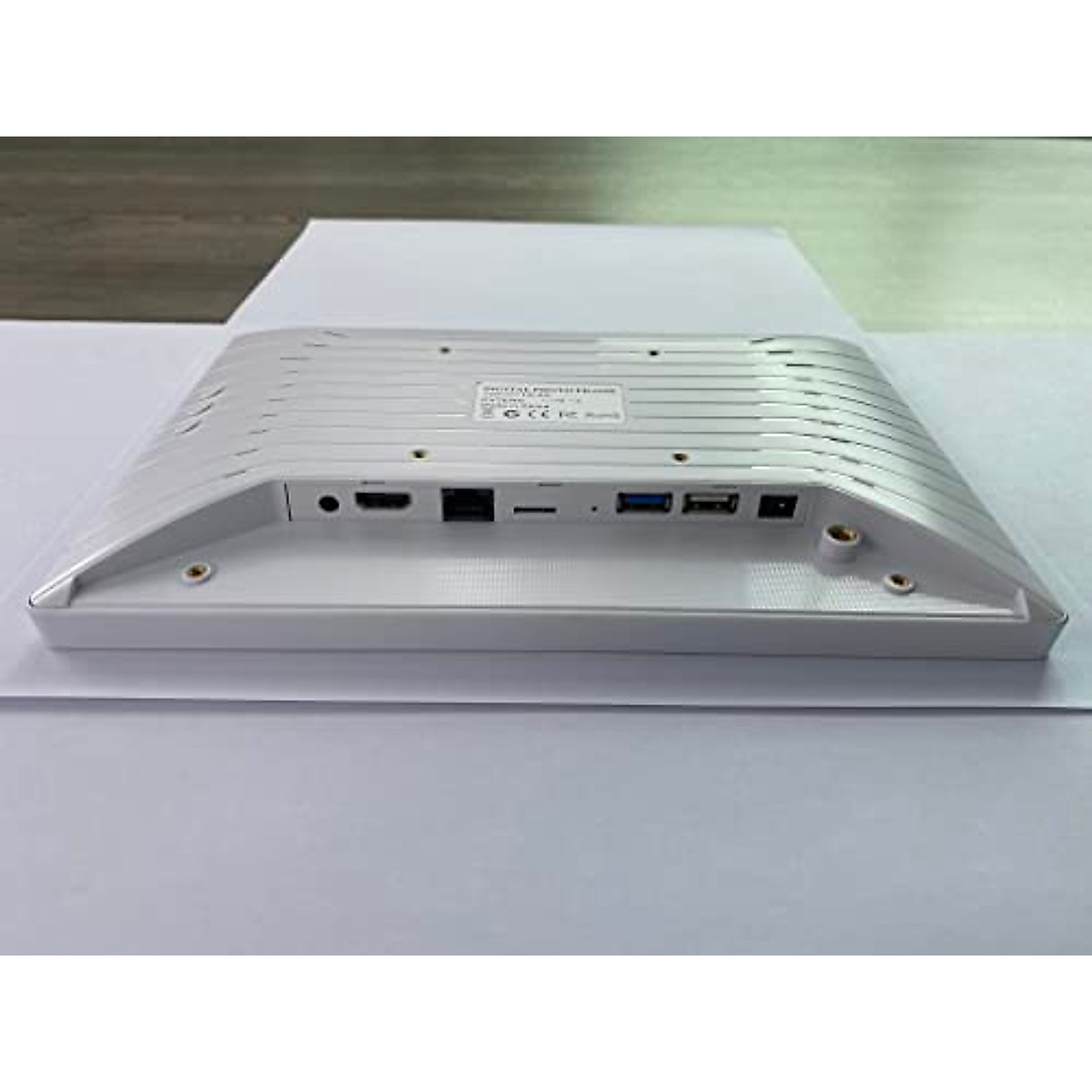 RAYPODO Wall Mount 10.1 inch PoE Android 11 Tablet PC for Smart Home (White)