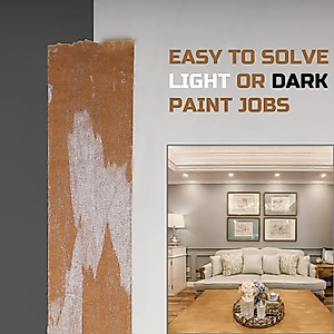 Lichamp 2 Pack Brown Painters Tape 1 inch, Brown Masking Tape 1 inch x 55 Yards x 2 Rolls (110 Total Yards)