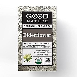 Good Nature Organic Elderflower Tea, 1.07 Ounce