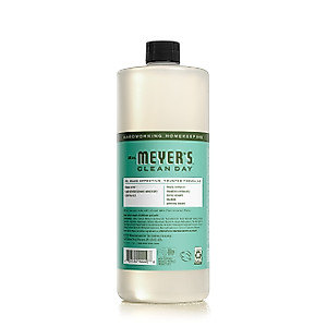 Mrs. Meyer's Multi-Surface Cleaner Concentrate, Use to Clean Floors, Tile, Counters, Basil, 32 fl. oz - Pack of 2