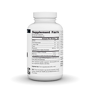 Source Naturals Magnesium Malate, Supports Muscles and Energy Production*, 3750 MG - 200 Capsules