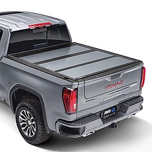 A.R.E. Fusion Painted Hard Fold Truck Bed Tonneau Cover | AR12002L-GAZ | Fits 2015 - 2021 Chevy/GMC Colorado/Canyon 5' Bed (61.7"), Paint Code: 50/GAZ Summit White