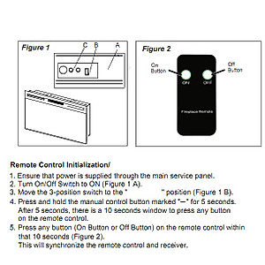 Replacement for Dimplex Fireplace Heater Remote Control 3000370900RP BLF34 BLF50 BLF74