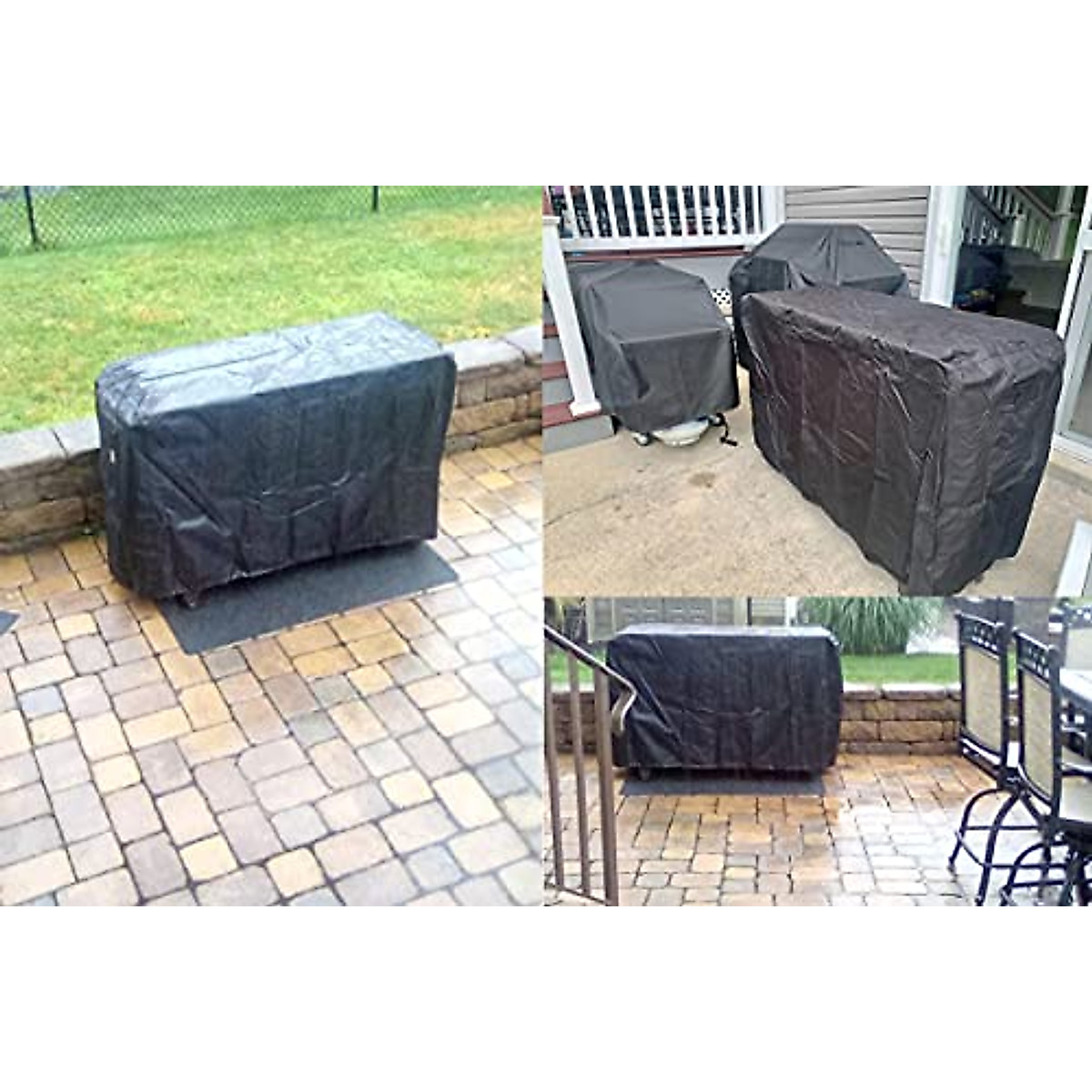 UCARE Outdoor Prep Table Cover Compatible with 35in/55in Keter Unity XL Portable Outdoor Table/ Storage Cabinet Cover Waterproof Grill Accessories Covers for Patio Kitchen Island Bar Cart