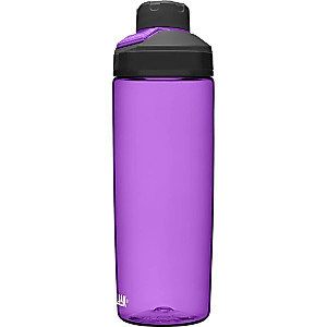 CamelBak Chute Mag BPA Free Water Bottle with Tritan Renew - Magnetic Cap Stows While Drinking, 20oz, Lupine