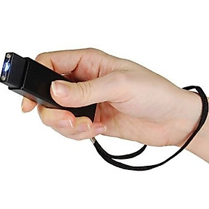 Powerful 10 Million Volt Rechargeable SLIDER Self Defense Keychain Flashlight Stun Gun