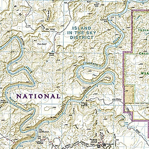 Canyonlands National Park (National Geographic Trails Illustrated Map) (National Geographic Trails Illustrated Map, 210)