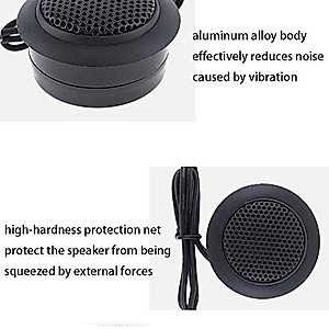 MACHSWON Professional car high Fidelity Stereo Speaker DDT-S30 Tweeter, car Modified car Audio Silk Dome Tweeters