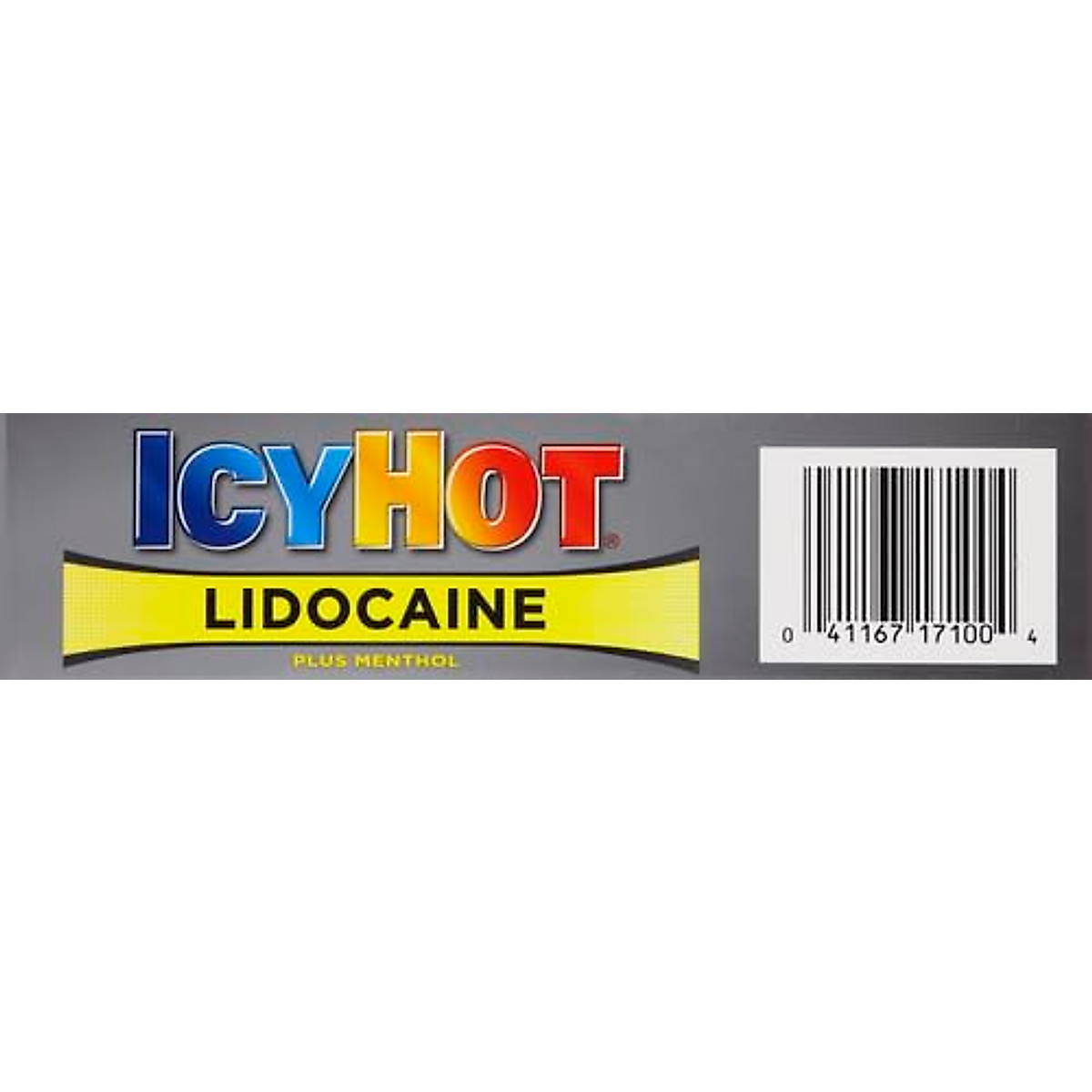 Icy Hot Max Strength Pain Relief Cream with Lidocaine Plus Menthol, 2.7 Ounces