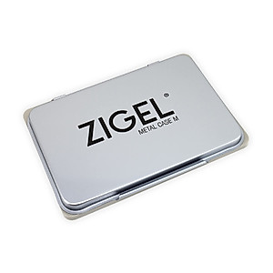 Metal Case Stamp Pad Medium Size, Dry - Size: 3" x 4" - Choose from 15 Ink Colors